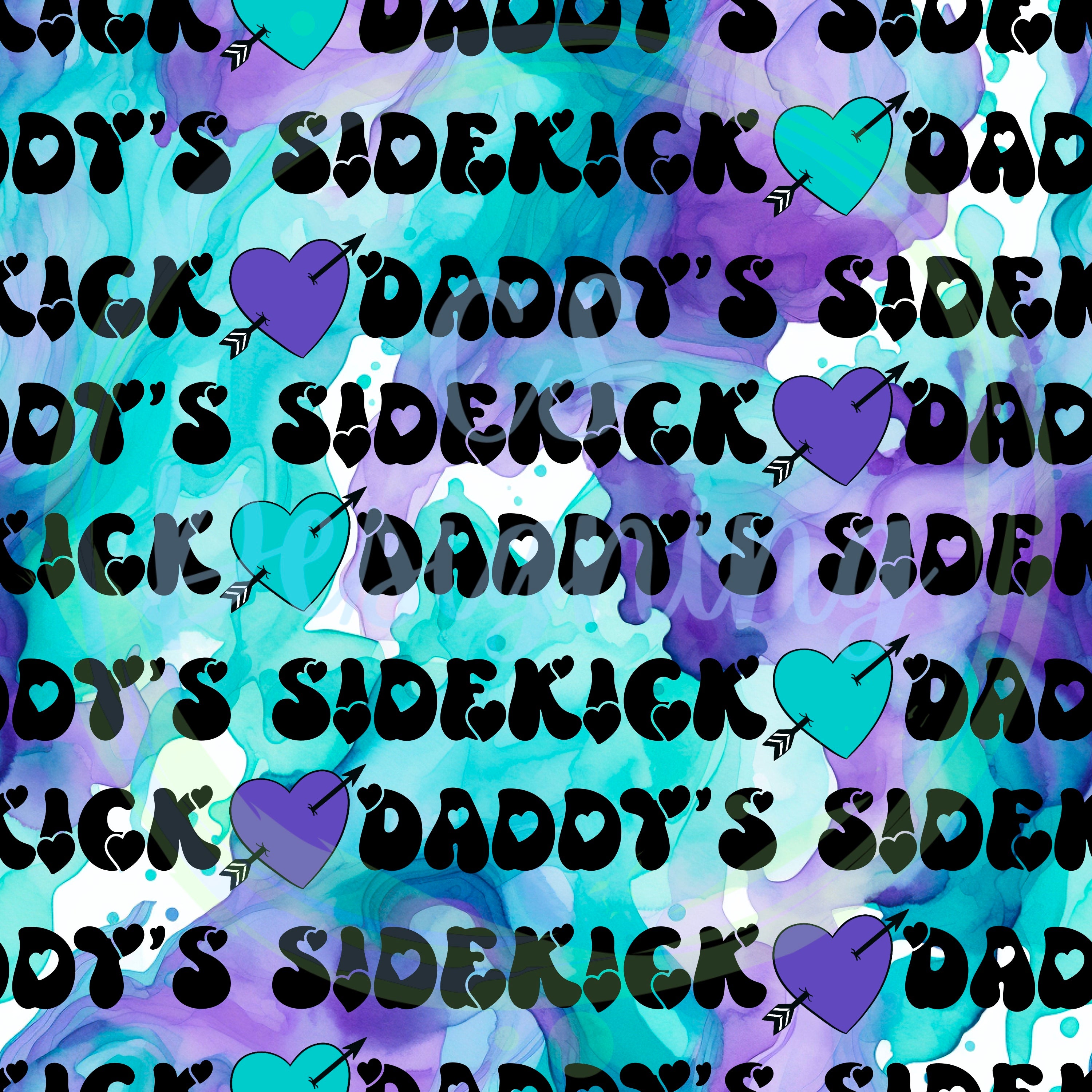 Daddy’s sidekick seamless pattern – Csdesigning18