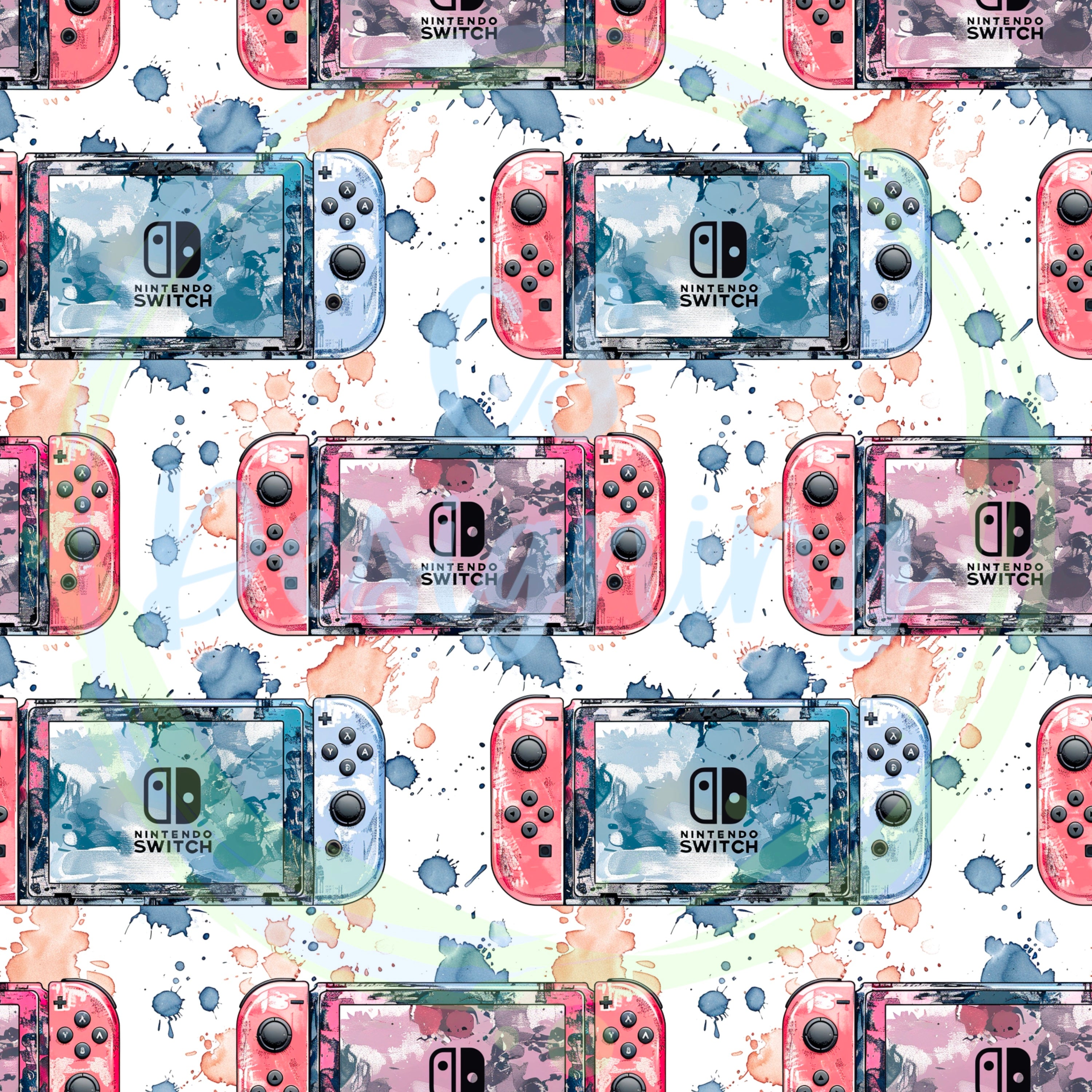 Gaming seamless pattern – Csdesigning18