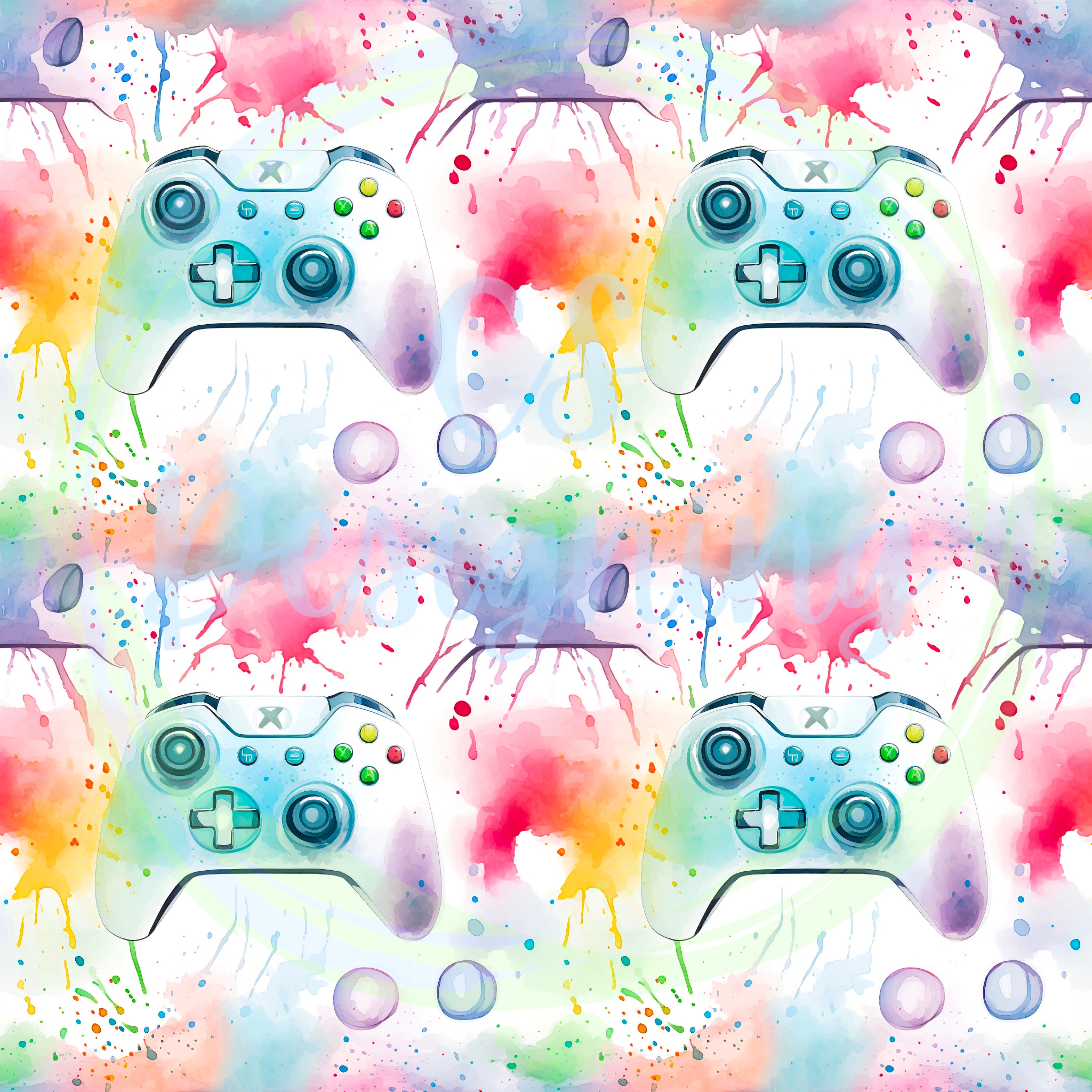 Gaming controller seamless pattern – Csdesigning18